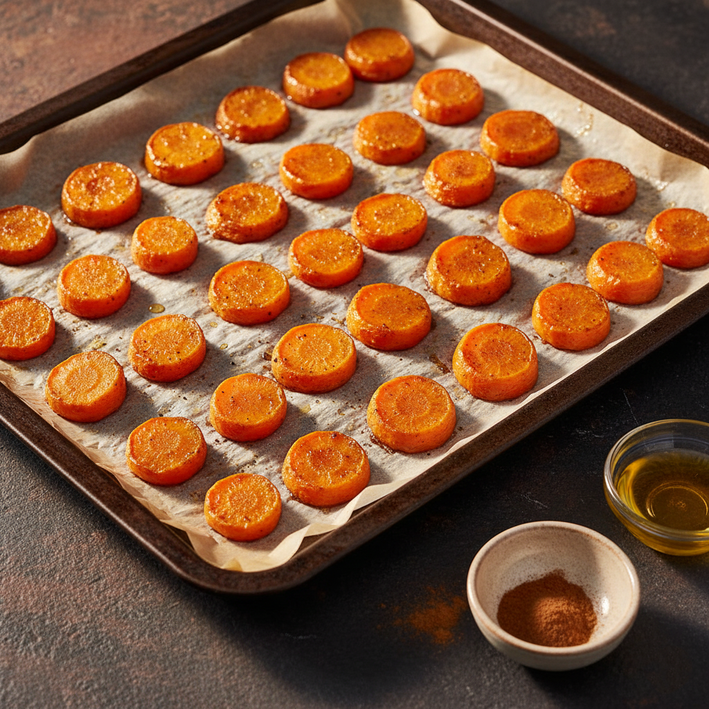 Easy Glazed Jaca Sugar Carrot Medallions Recipe | Jaca